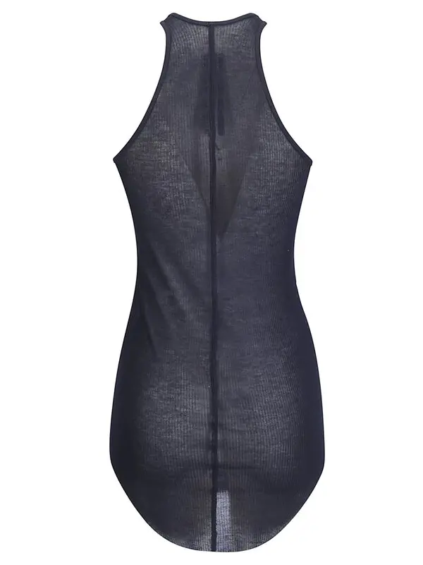 Rick Owens Round Neck Sleeveless Vest