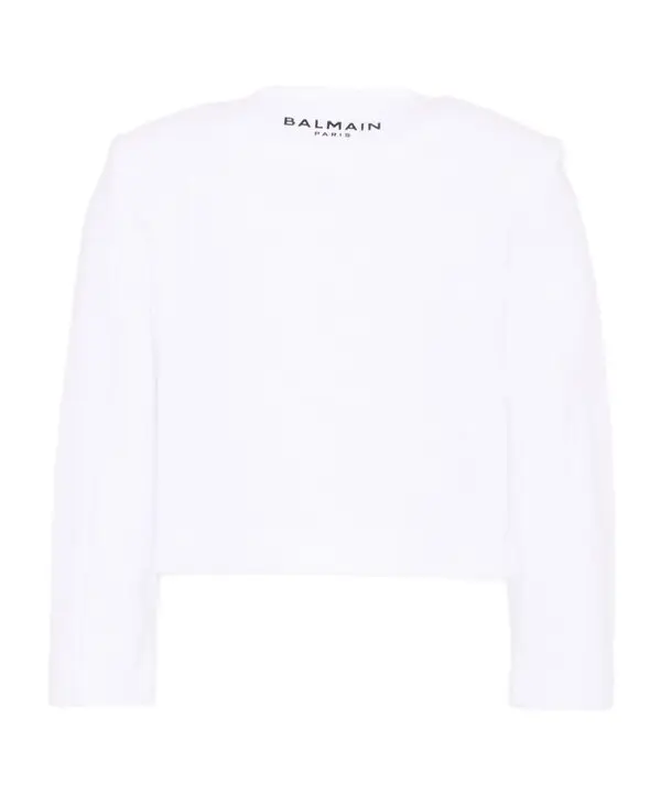 Balmain Buttoned Cotton Jacket