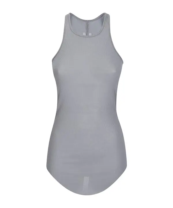 Rick Owens Round Neck Sleeveless Vest - Gray