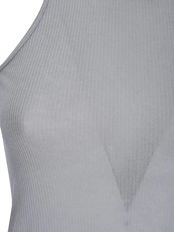 Rick Owens Round Neck Sleeveless Vest