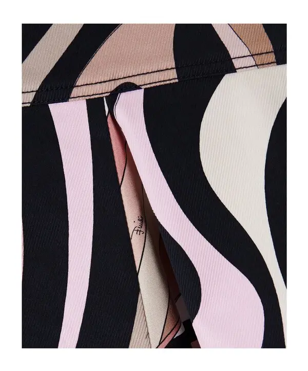 Emilio Pucci Printed Cotton-blend Gabardine Mini Skirt