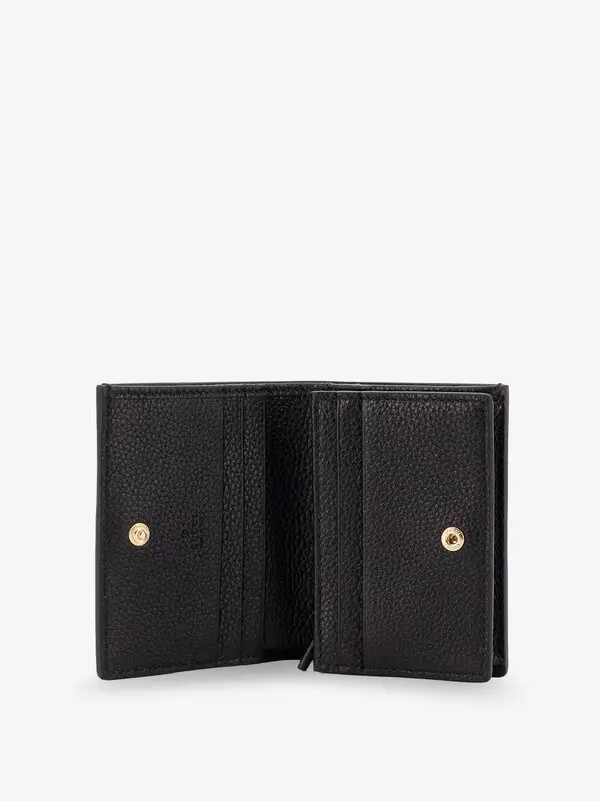 Gucci Mini Leather Wallet And Gg Supreme Fabric