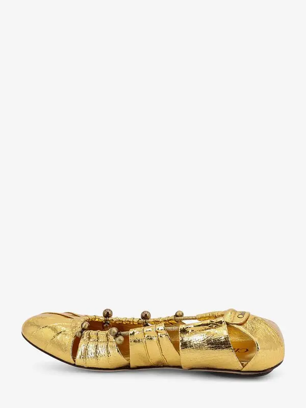 Chloé Leather Ballerina Flats