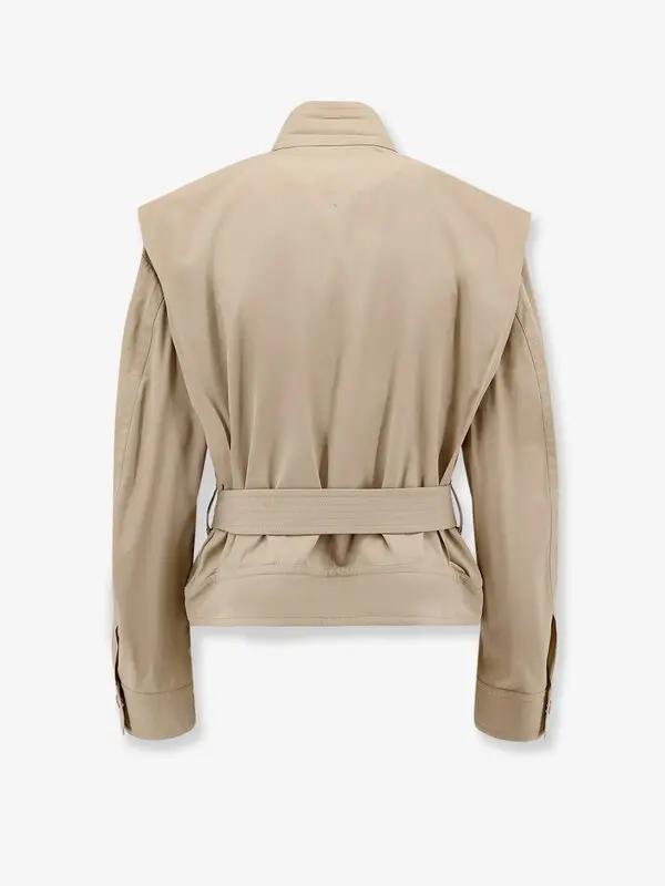 Bottega Veneta Compact Cotton Mini Trench