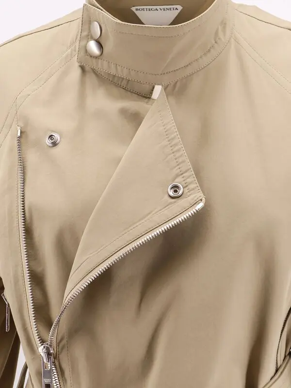 Bottega Veneta Compact Cotton Mini Trench