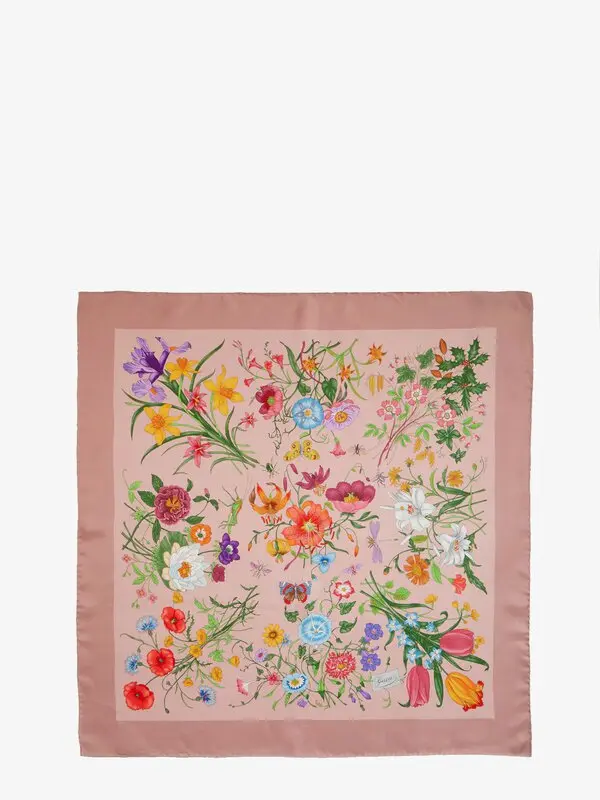 Gucci Flora Silk Foulard