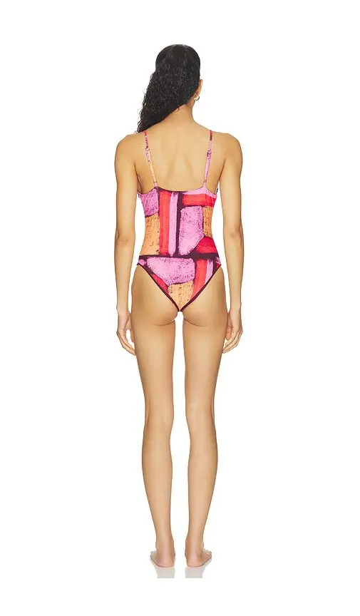 THE WOLF GANG Delara One Piece Swimsuit