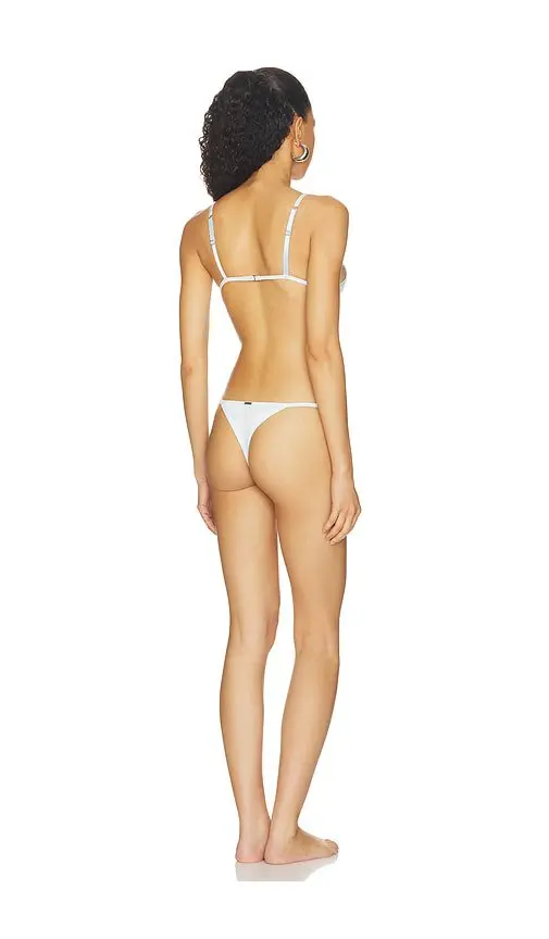 NIIHAI The Del Satin Bikini In Baby Blue