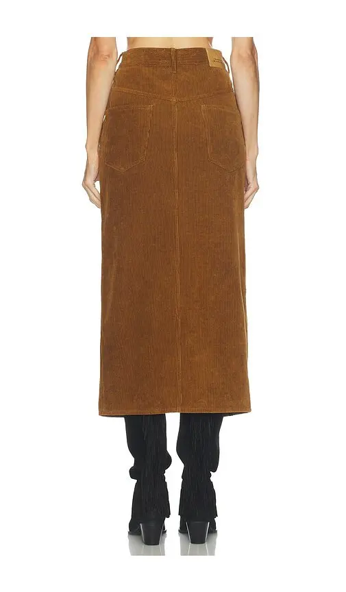 Isabel Marant Étoile Odalie Skirt In Brown