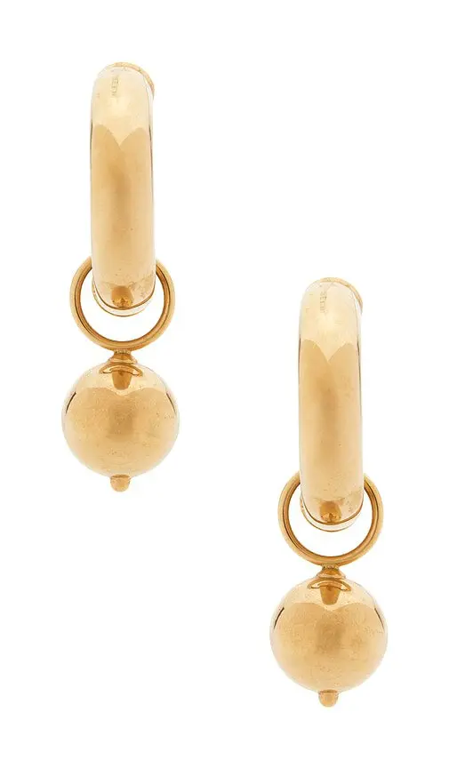 TPO Solaris Earrings In Metallic