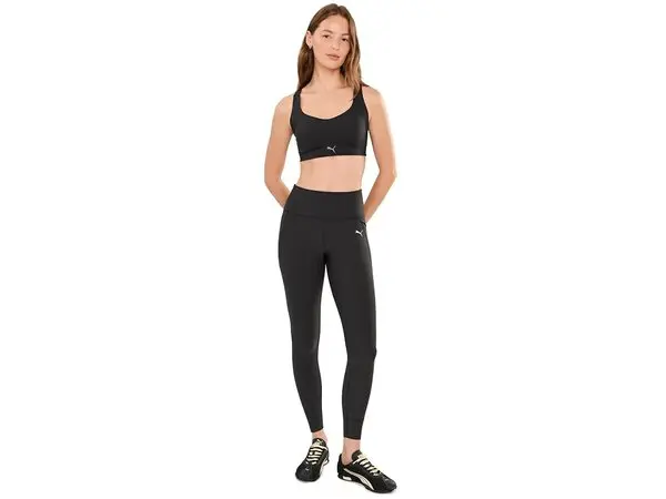 PUMA Pwrmode High Impact Racerback Sports Bra Bra Creme De Mint - Black