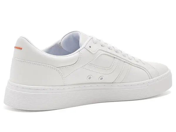 BOSS Rhys Solid Tennis Sneakers Shoes - White