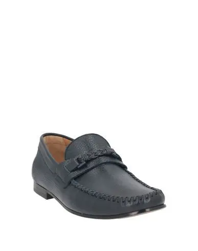 BALDININI Pebbled Leather Loafers
