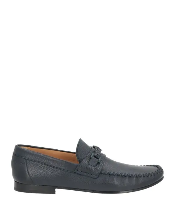 BALDININI Pebbled Leather Loafers