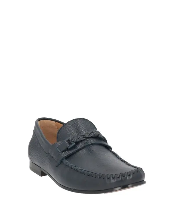 BALDININI Pebbled Leather Loafers