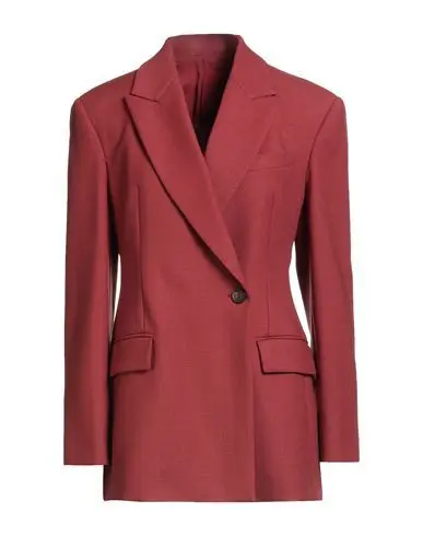 Brunello Cucinelli Blazer Brick Size Virgin Wool, Brass