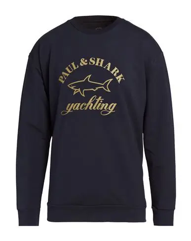 Paul & Shark Sweatshirt Midnight Size Cotton, Polyester, Elastane - Blue