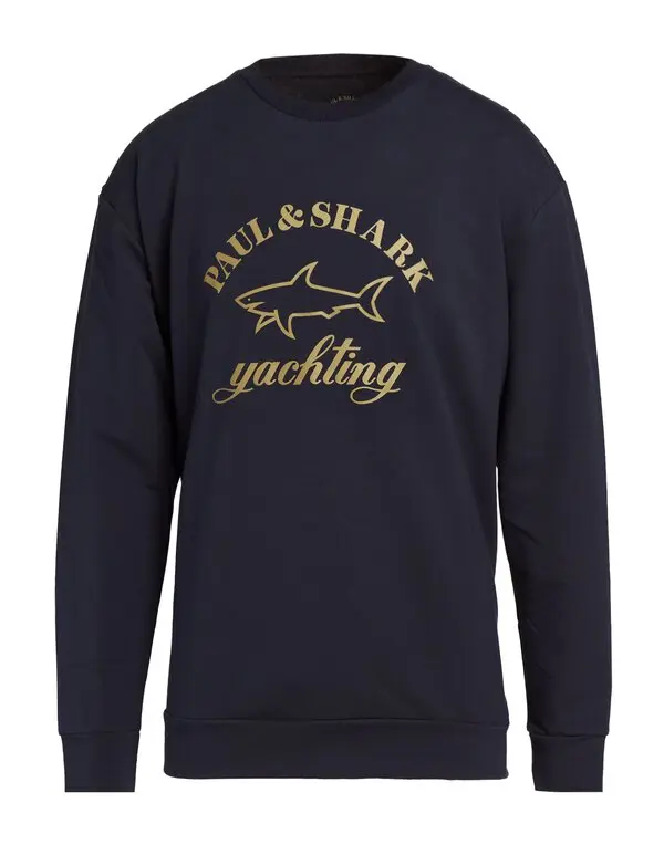 Paul & Shark Cotton And Polyester Blend Sweatshirt - Midnight Blue