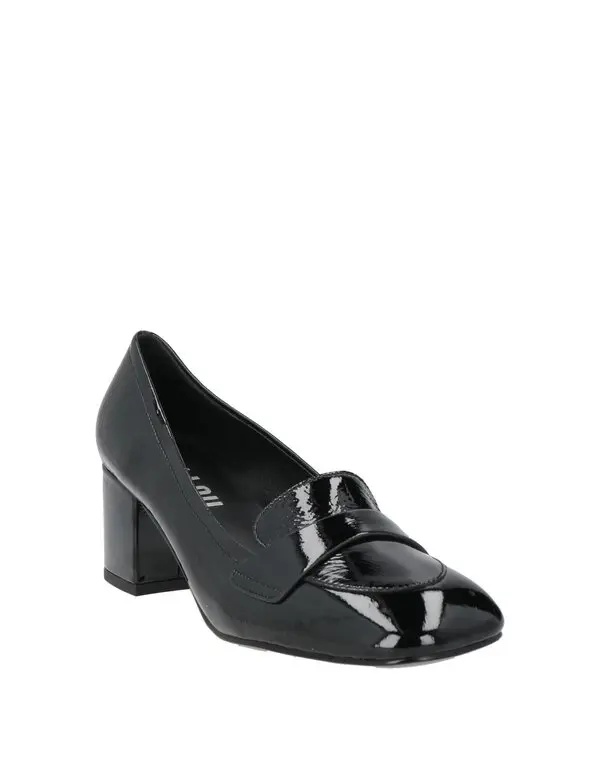BIBI LOU Loafers Size Leather - Black