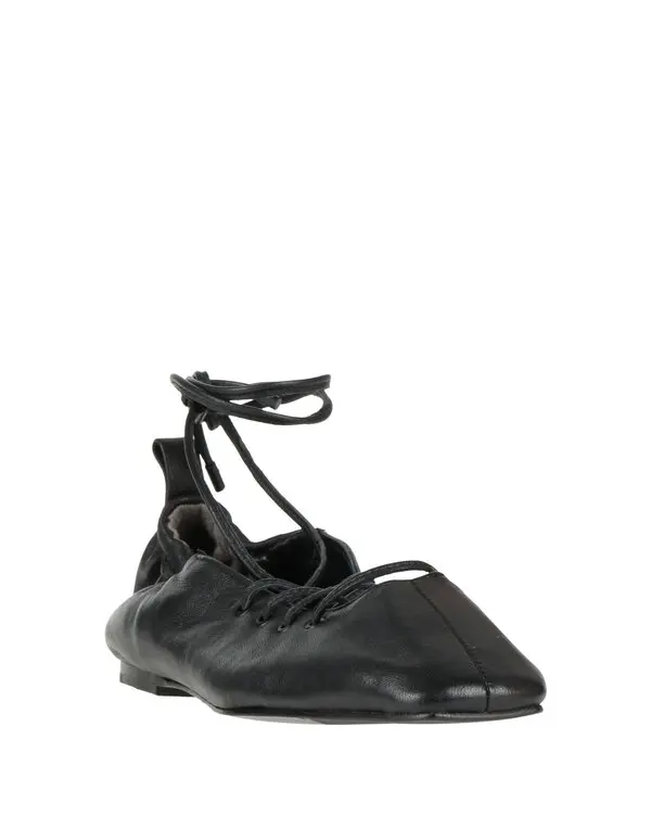 Rag & Bone Ballet Flats Size Leather - Black