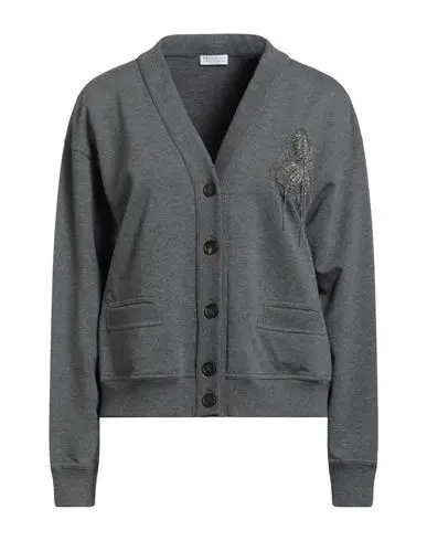 Brunello Cucinelli Sweatshirt Size Cotton, Elastane, Mohair Wool, Wool, Ecobrass
