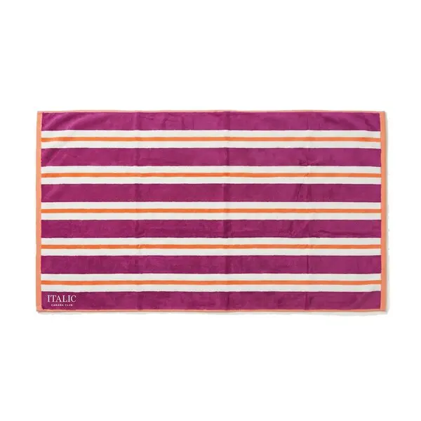 ITALIC Bondi Australian Cotton Beach Towels & Orange