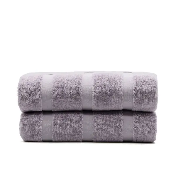 ITALIC Capri Bath Towel Set Of Two Lilac