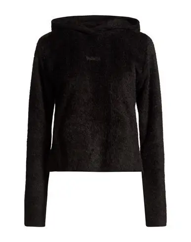 DISCLAIMER Brushed-felt Hooded Long-sleeve Pullover