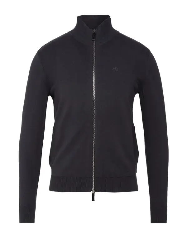 Armani Exchange Cardigan Charcoal Size Cotton