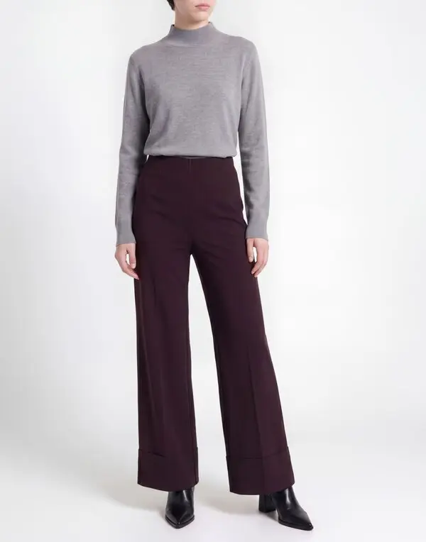 High Tech Pants Plum Size Nylon, Elastane