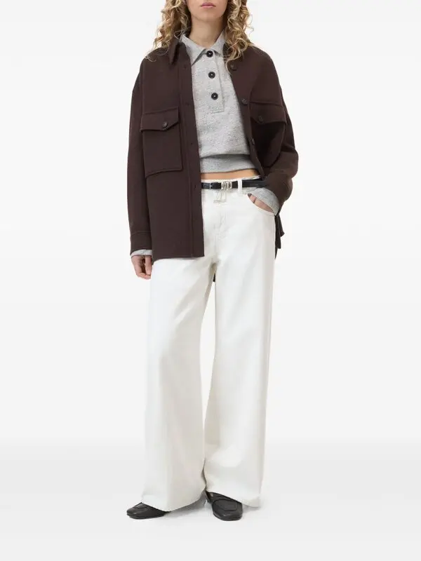 Closed Jayla Flared Denim Jeans - White