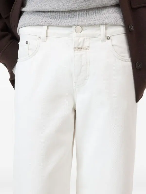 Closed Jayla Flared Denim Jeans - White