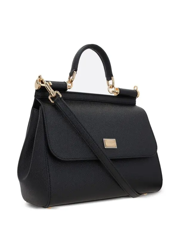 Dolce & Gabbana Sicily Large Leather Handbag