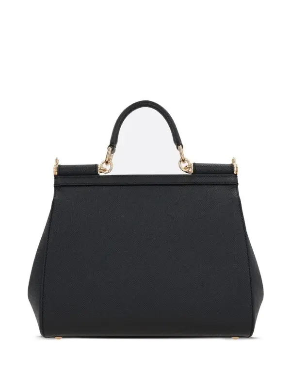 Dolce & Gabbana Sicily Large Leather Handbag