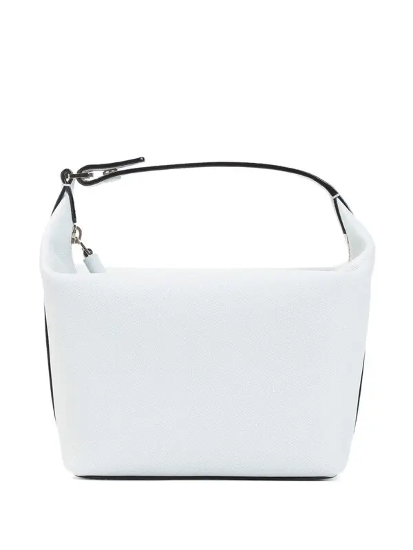 VALEXTRA Mochi Leather Pouch - Sky Blue