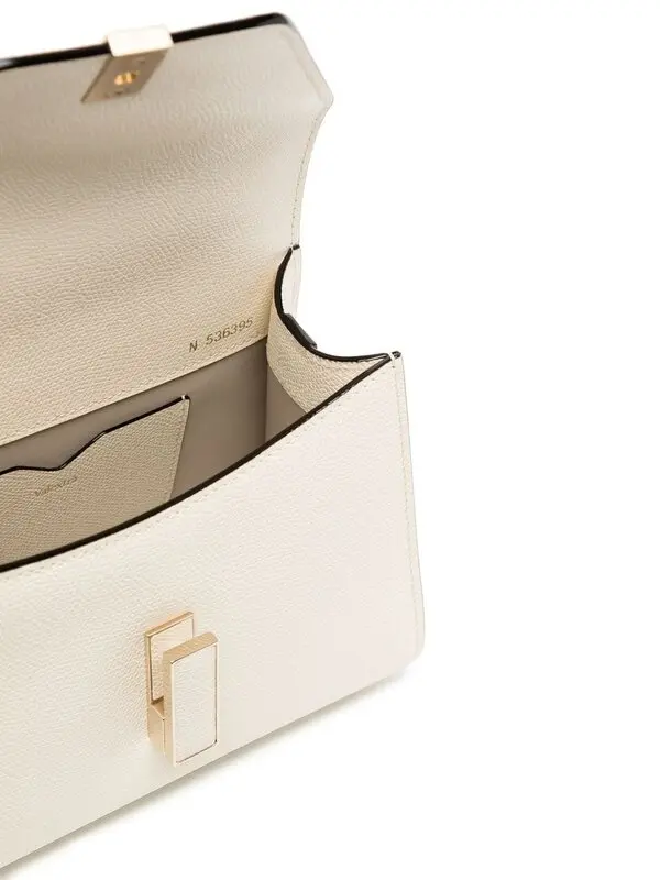 VALEXTRA Iside Micro Leather Handbag - White