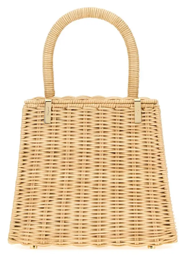 FERRAGAMO Raffia Handbag