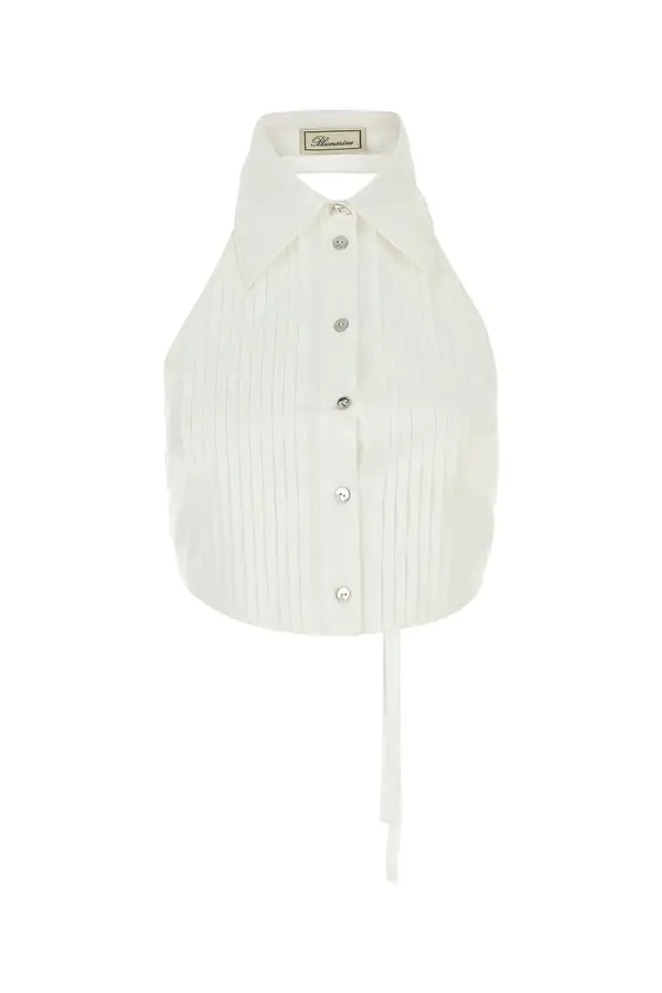 Blumarine Poplin Vest