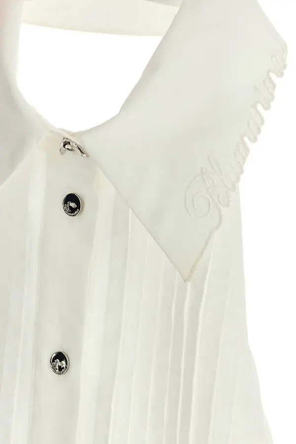 Blumarine Poplin Vest