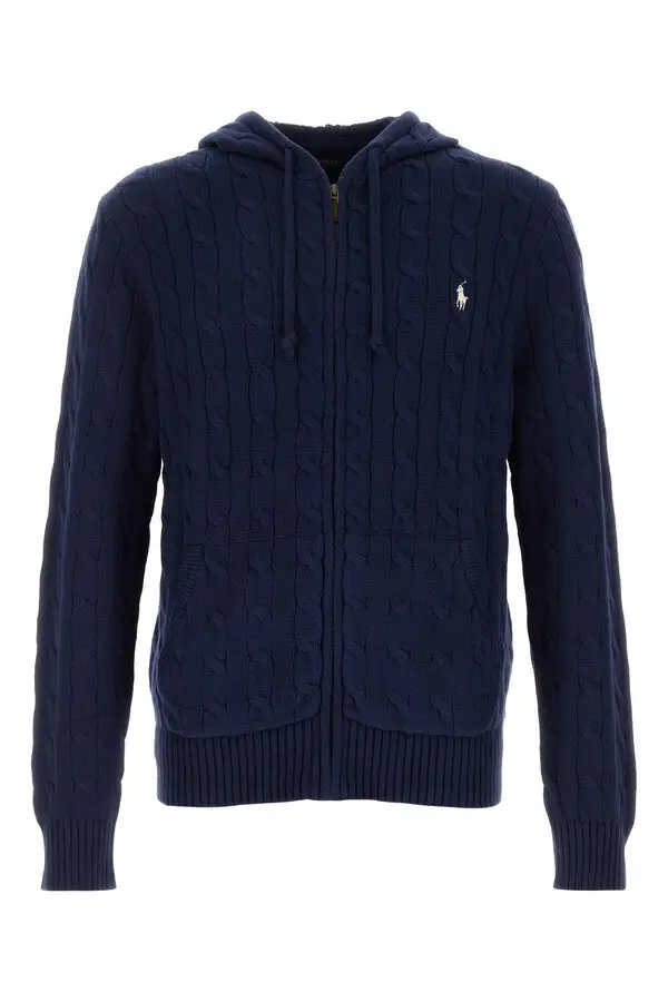 Polo Ralph Lauren Navy Cotton Sweatshirt