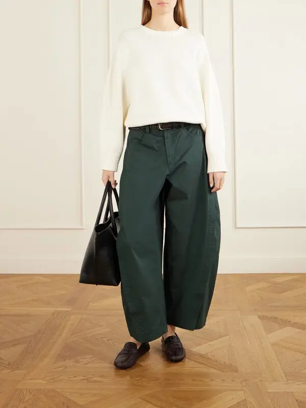 TOD'S Gommino Croc-effect Leather Loafers
