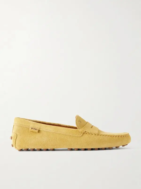 TOD'S Gommino Suede Loafers