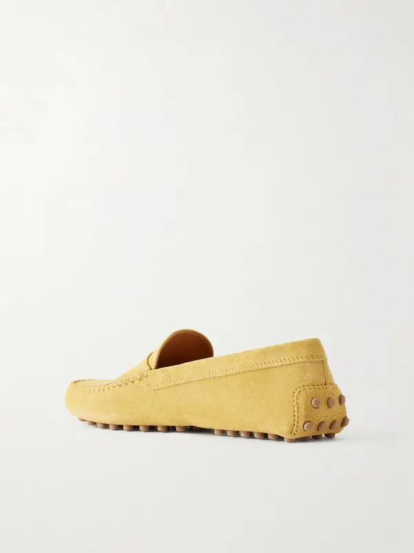 TOD'S Gommino Suede Loafers
