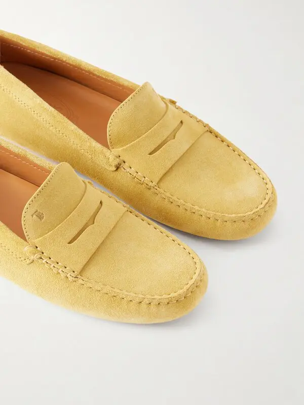 TOD'S Gommino Suede Loafers