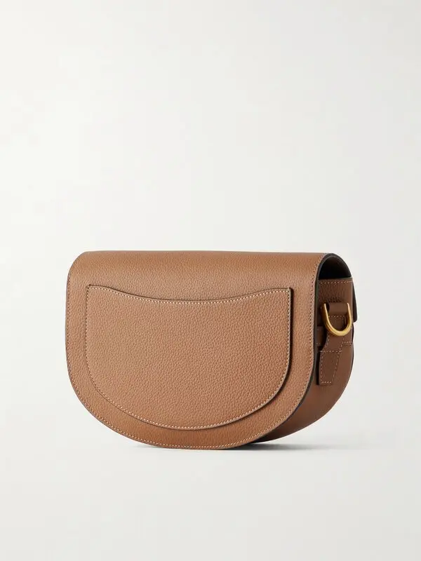 TOD'S Tracollina Leather Shoulder Bag - Brown