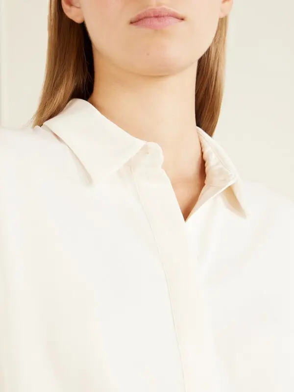 THE FRANKIE SHOP Eda Cady Polo Shirt - Neutrals