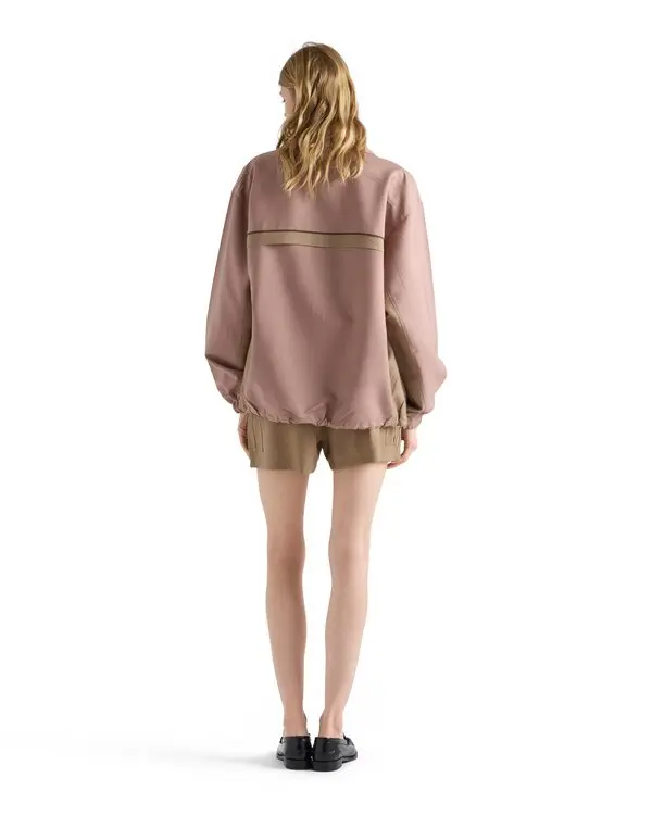 Prada Light Mohair Cargo Shorts - Hazelnut