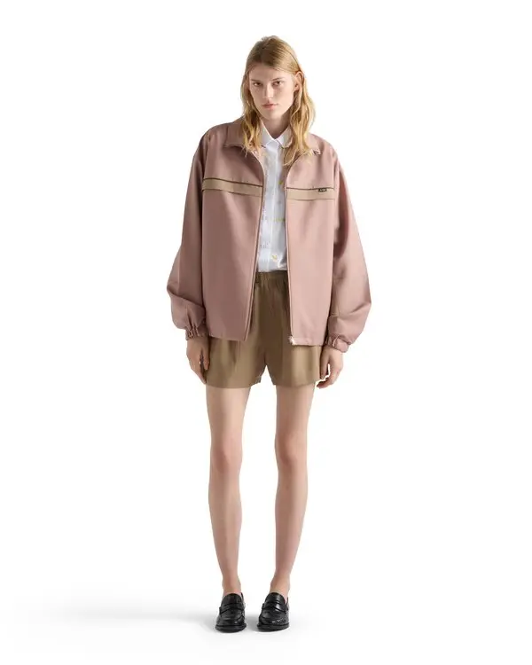 Prada Mohair Wool Blouson Jacket