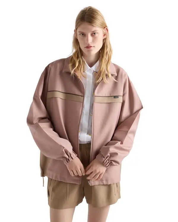 Prada Mohair Wool Blouson Jacket