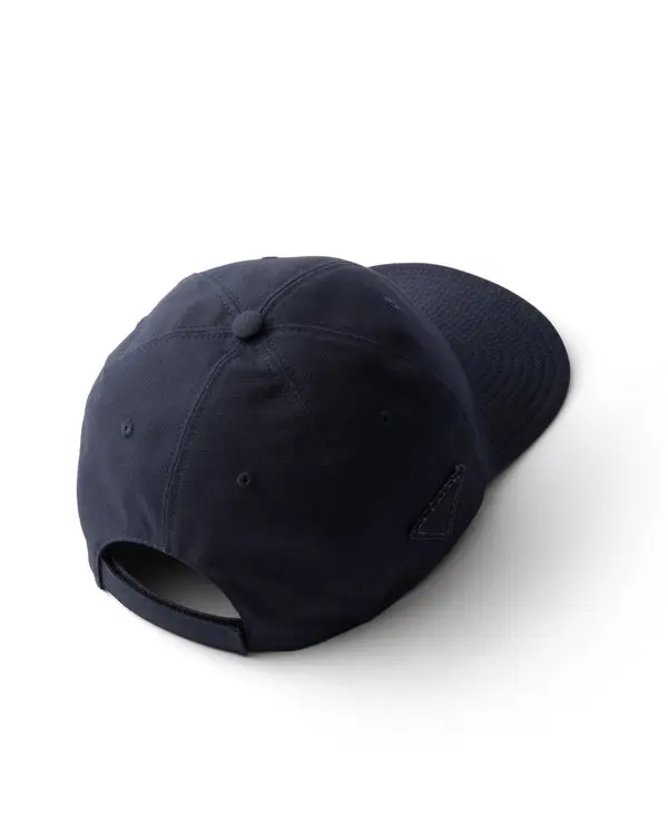 Prada Technical Fabric Baseball Cap - Navy